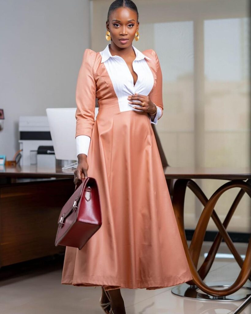 (03 photos) : La robe trop parfaite de l’actrice Dibor fascine les ...