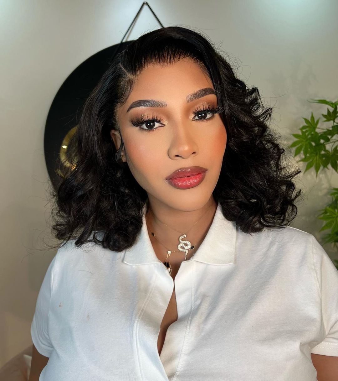 (09 photos) : Make up sophistiqué, coiffure in, Adja Diallo est plus ...