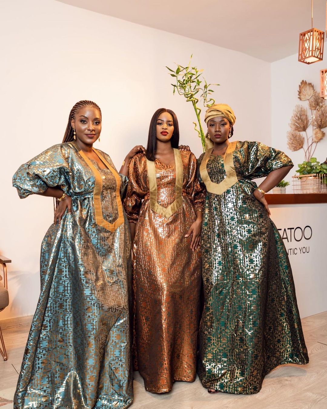 (06 photos) : Kala, Halima Gadji et Djalika fascinantes en robes sur mesure