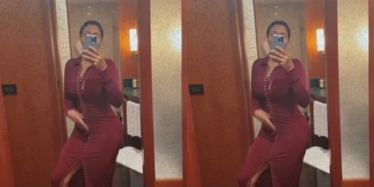 (Vidéo) – $exy en robe rouge fendue, Adja Diallo chante : « Dieulma def ...