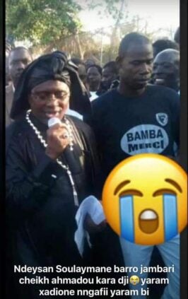 (3) Photos – La scène artistique sénégalaise en deuil : Jules Barro nous a quittés