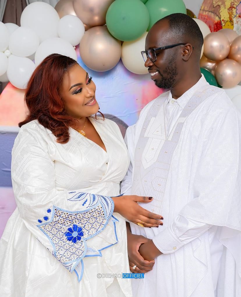 Anniversaire : Les belles images de l’actrice Adja avec son mari Dame