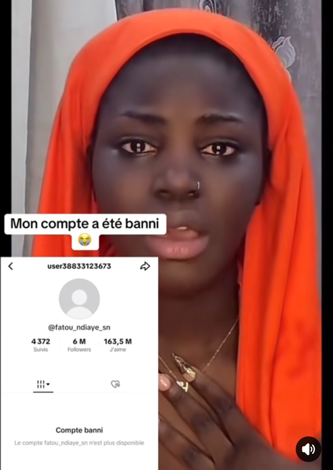 Fatou Ndiaye perd son compte TikTok aux 6 millions d’abonnés : un coup dur pour la reine ...
